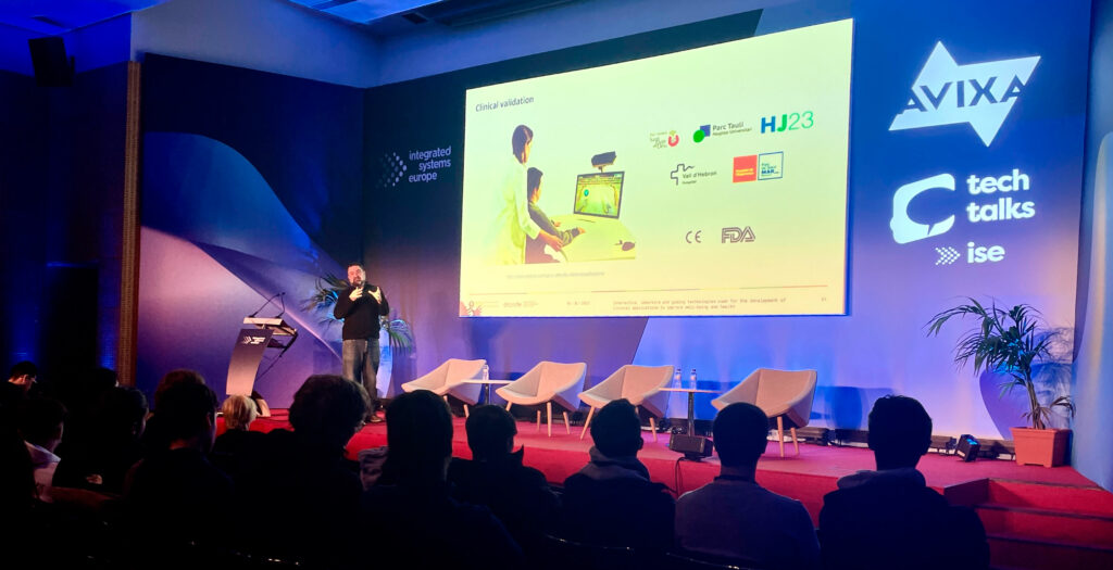 El profesor Pedro Omedas, ponente del Integrated Systems Europe (ISE), la feria más importante ...